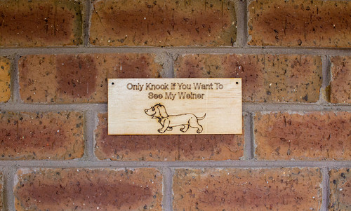 Cheeky Door Signs | Roar Country Timber