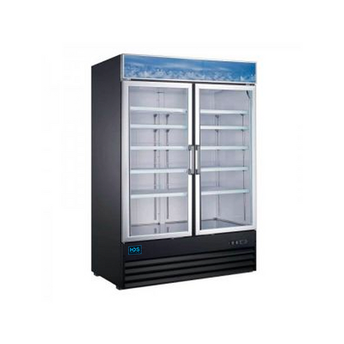 HDS | Merchandising Swing Glass Door Refrigerator - 2 Door, 45 Cu. Ft ...