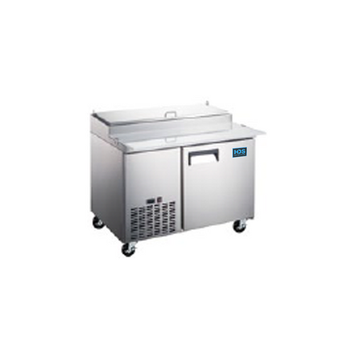 HDS | Pizza Prep Table - 1 Door, 13.8 Cu. Ft. | Supreme Horeca