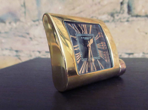 1970/80s Dunhill Travelling Clock/Watch | windsor-collectibles