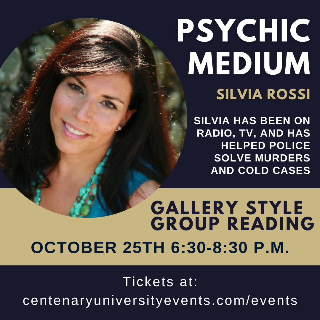 Psychic Medium Silvia Rossi | Centenary Events