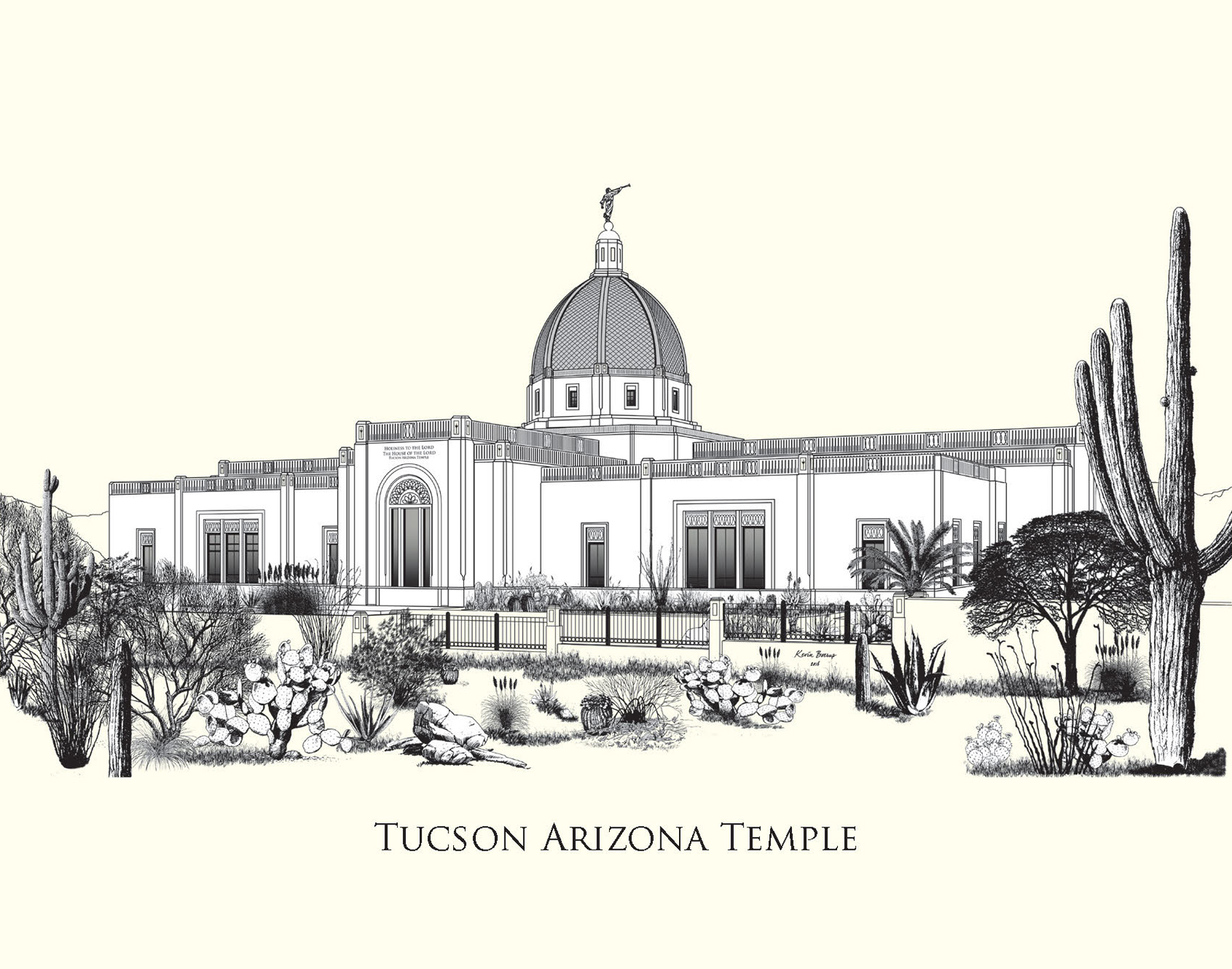 Tucson temple, temple photos, LDS Temple, Mormon Temple, Kevin Boerup