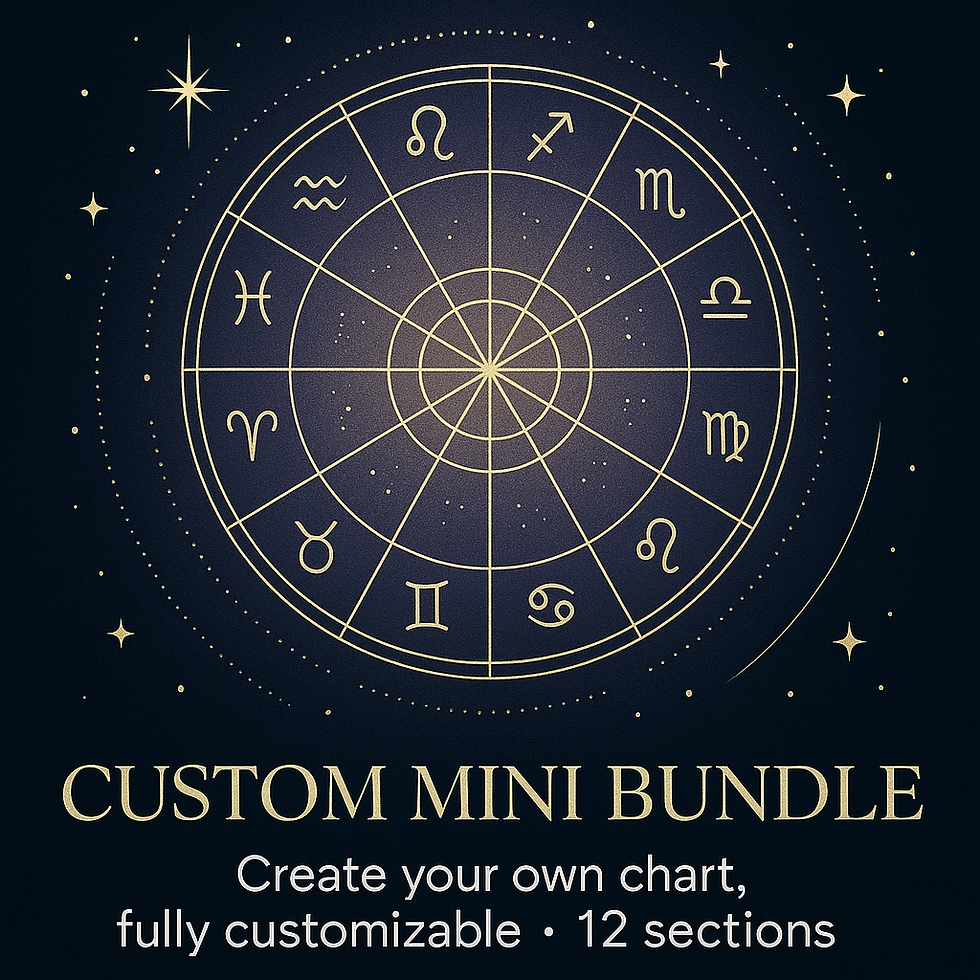 Soul Chart Bundle - Custom Mini Bundle | Moonstone Wellness