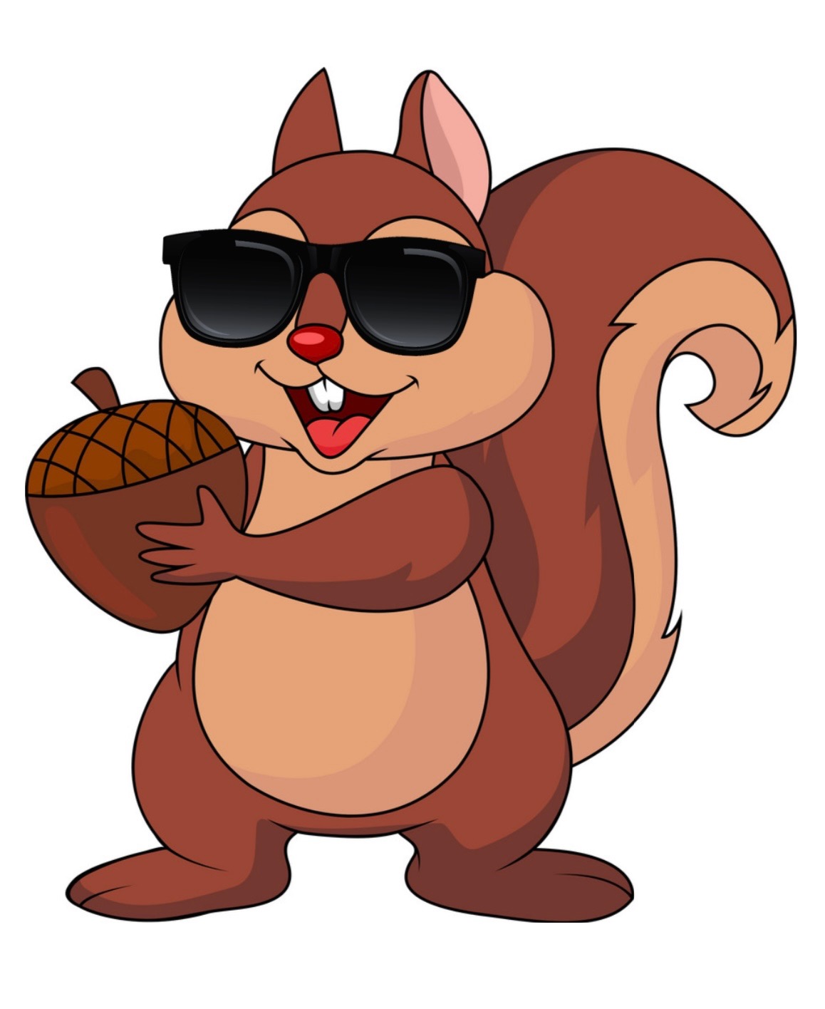 Clipart Blind Squirrel