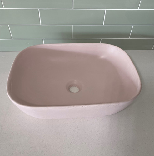 'Fusion' Oval - Top Mount Basin | ConcreteDesignHouse