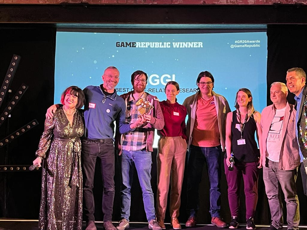 Best Game Related Research Award Goes to iGGi | iGGi PhD