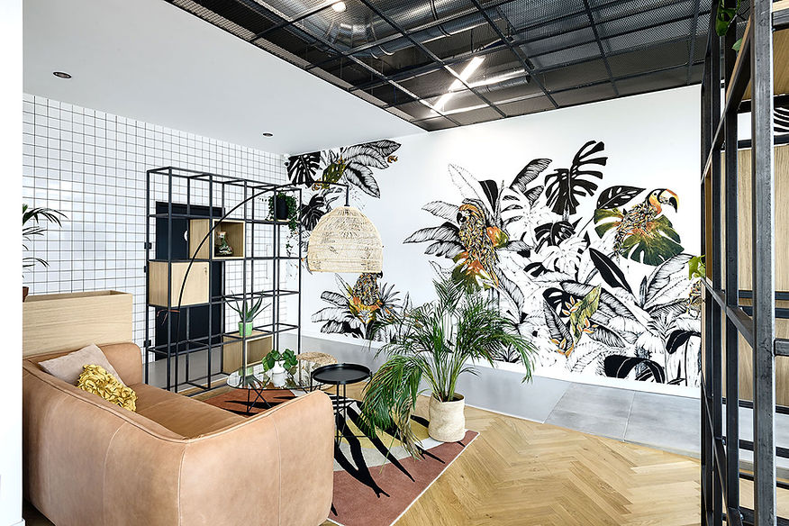 Fresques murales Nantes| silowane - illustration