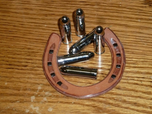 Silver Bullets - Pkg of 6 Bullets (Replicas) | PV Saddle Shop