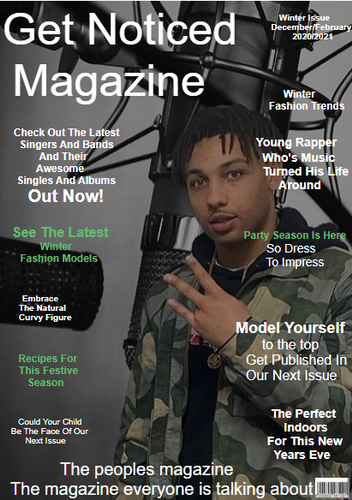 Winter Issue 2020 /2021 | getnoticedmagazine