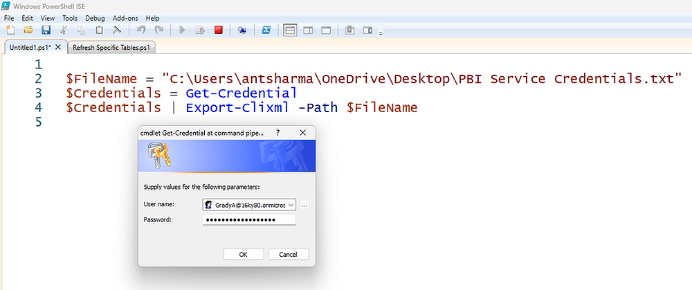Refresh Individual Power BI Tables or Partitions with PowerShell