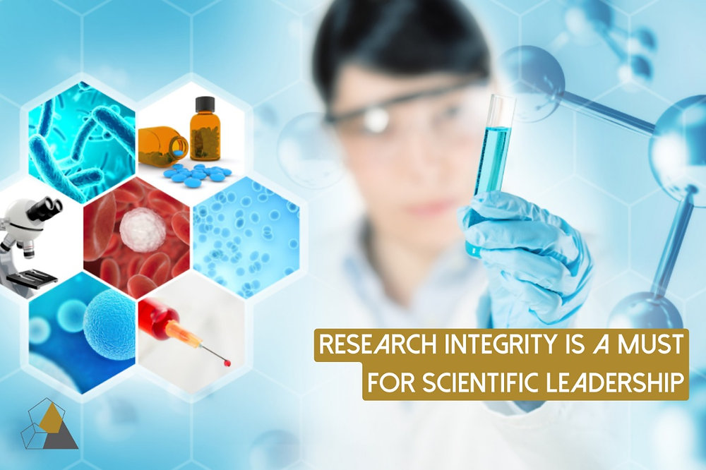 Research Integrity is a must for Scientific Leadership