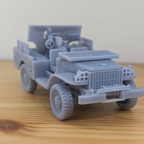 Dodge WC-55 with 37mm M6 GMC (US, WW2) - COMMERCIAL USE | Wargame3d
