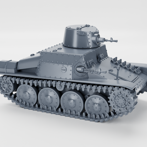 Tankette CKD AH-IV (Skoda) (Czech, WW2) - PERSONAL USE | Wargame3d
