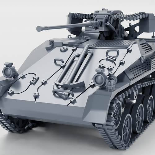 Wiesel-1 Mk.20 (Germany, Cold war) - COMMERCIAL USE | Wargame3d