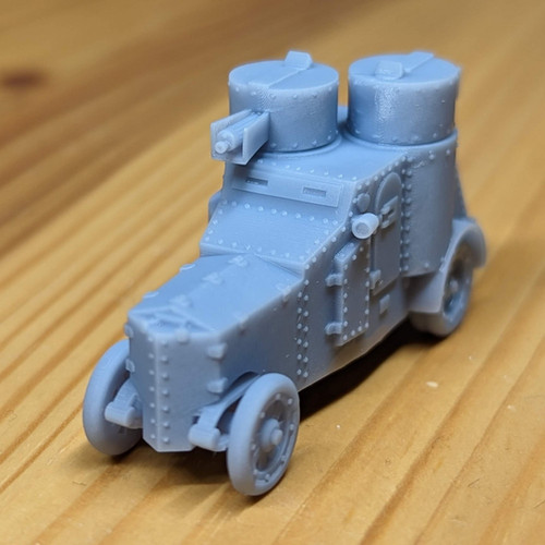 Izhorski-FIAT Armoured Car (WW1, Russian Empire, 1917) - PERSONAL USE ...