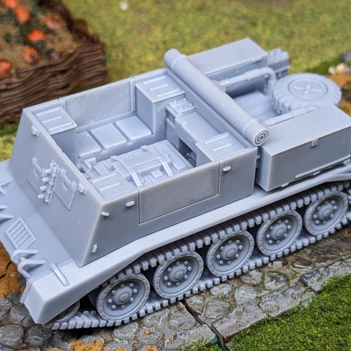 Crusader gun tractor (UK, WW2, D-day) - COMMERCIAL USE | Wargame3d