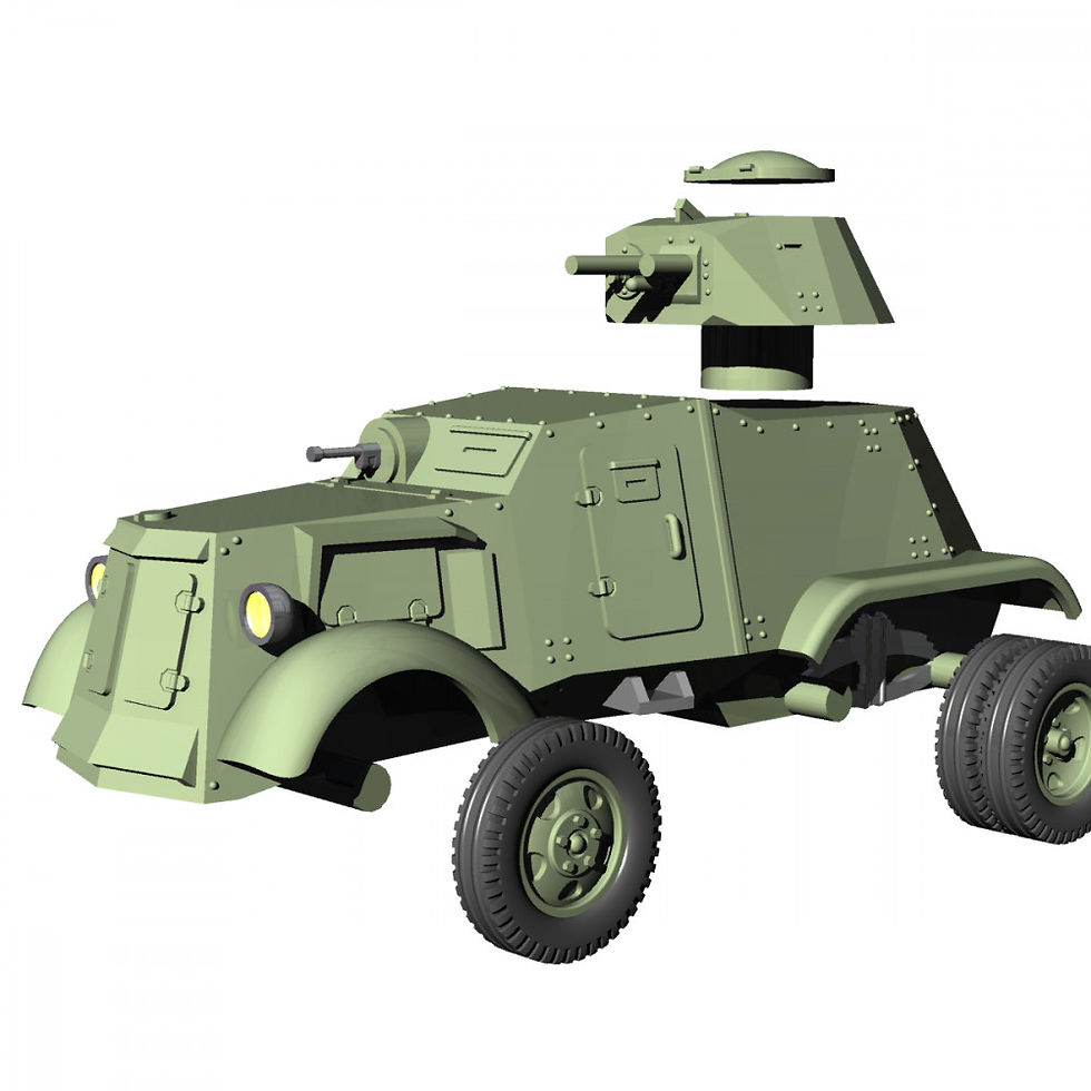 Armoured vehicle AAC-1937 (Spanish civil war 1936-1939) - COMMERCIAL ...