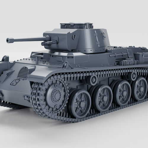 Stridsvagn L-60 m/38 (L-60A, S-I) (Sweden, WW2) - COMMERCIAL USE ...