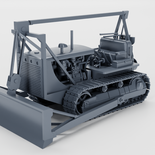 Caterpillar D8 (US, WW2) - COMMERCIAL USE | Wargame3d