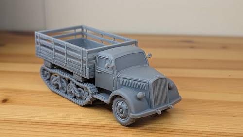Half-track Sd.Kfz.3 Opel Maultier (Germany, WW2) - COMMERCIAL LICENSE ...