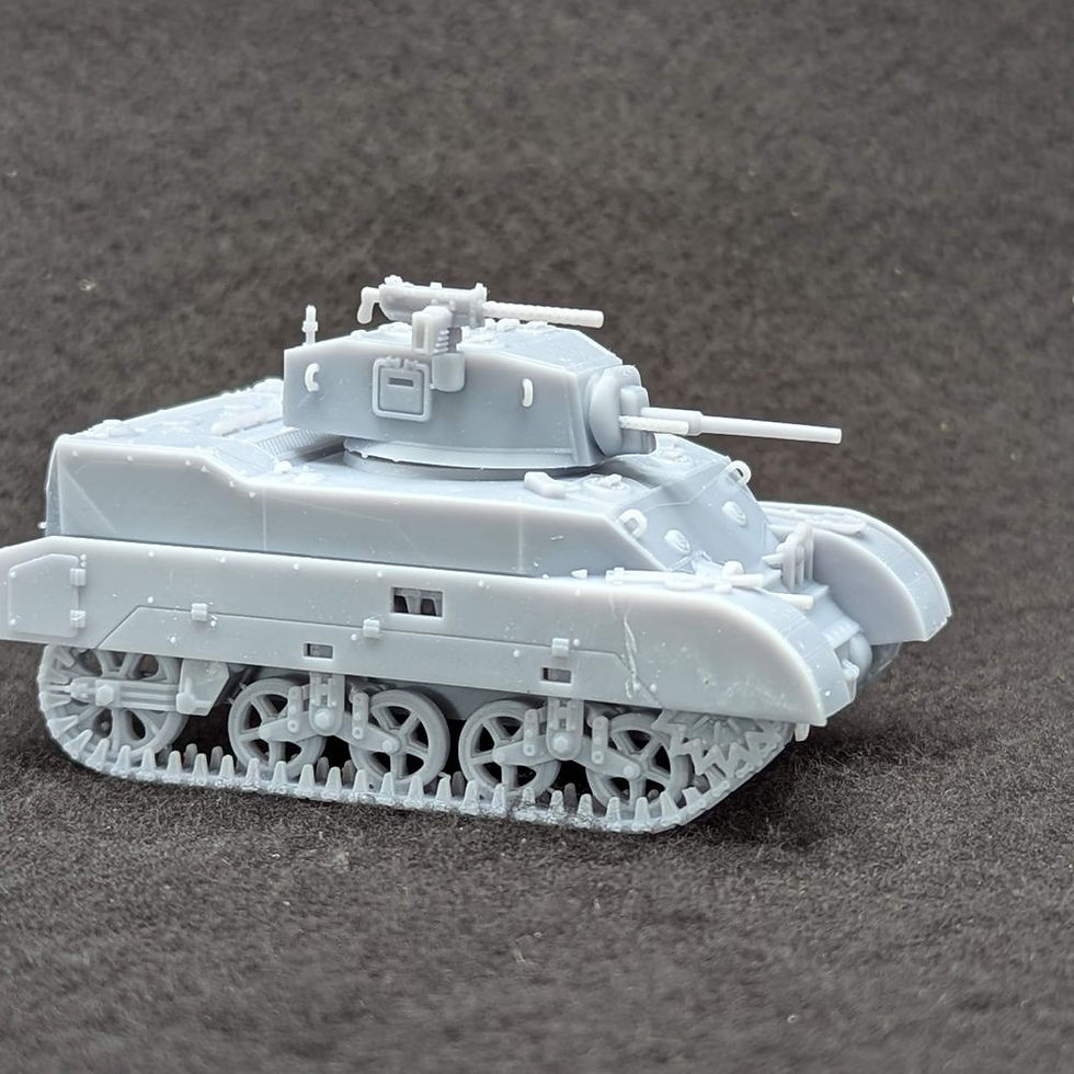 M5А1 Stuart Light Tank (US, WW2) - PERSONAL USE | Wargame3d