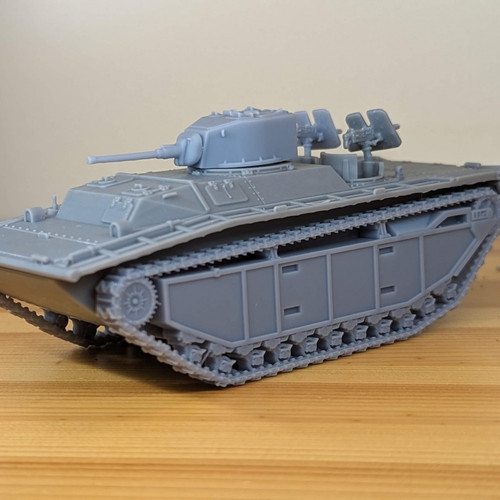 LVT(A)-1 Amtrack (Amphibious, US, WW2) - COMMERCIAL USE | Wargame3d