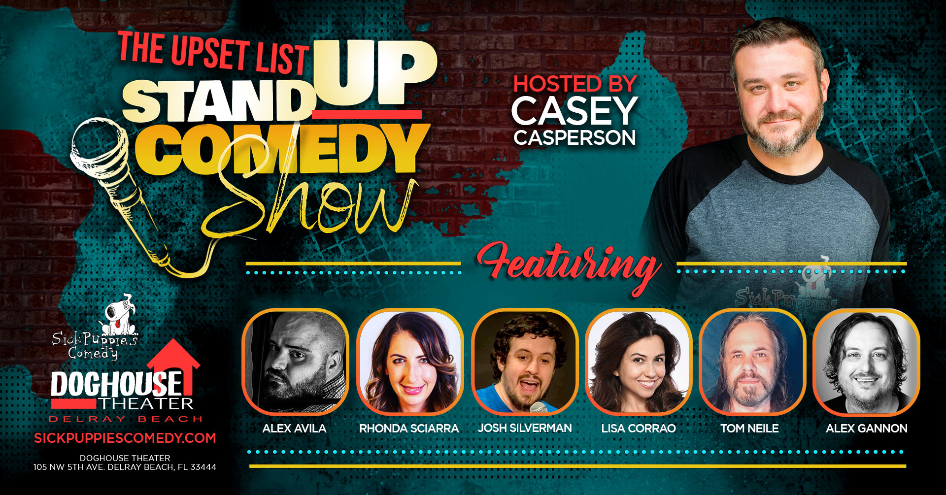 Stand Up Comedy Show | Sick Puppies Comedy