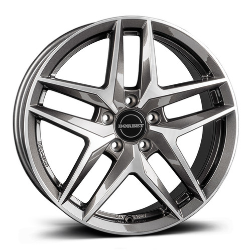 Borbet Z Anthracite 20 Inch 8.5J 38 Offset 5x112 57.1mm 810Kg | Sunset ...