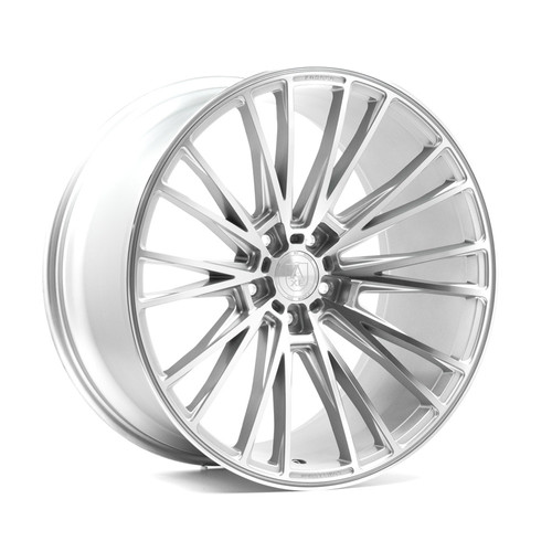 AXE CF2 GLOSS SILVER & POLISHED 21 Inch 10.5J 40 Offset 5x108 74.1mm ...