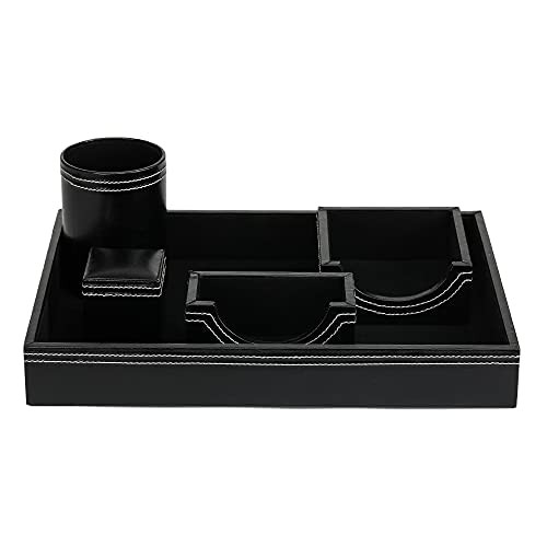 Vegan Leather Desktop Organizer-17 | Corporate Gifts