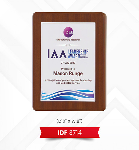 Wood Trophy IDF-3714 | Corporate Gifts