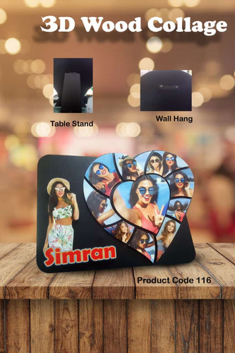 Personalized 3D Wood Collage Photo Frame Dwarka Delhi, Noida, Gurgaon ...