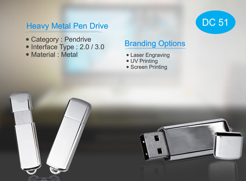 Heavy Metal Pen Drives Delhi, Noida, Gurgaon, India Manufacturers