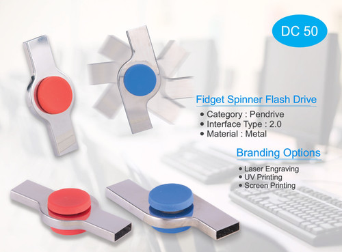 Fidget Spinner Flash Drives Delhi, Noida, Gurgaon, India Manufacturers