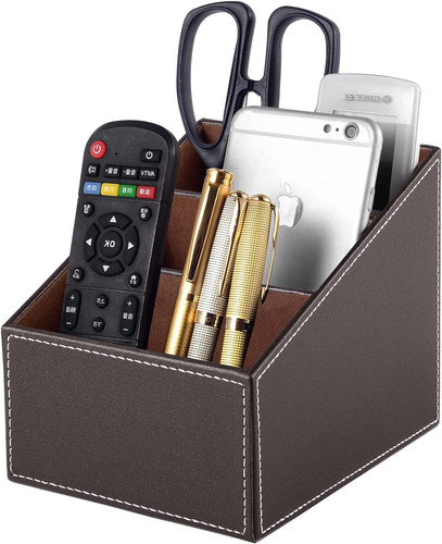 Vegan Compact Leather Desktop Organizer-18 | Corporate Gifts