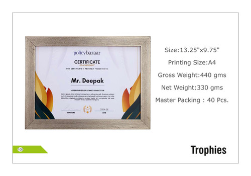 Wood Trophy 100 | Corporate Gifts