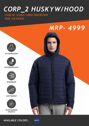 Wildcraft Premium Jacket HUSKY W/HOOD | Corporate Gifts