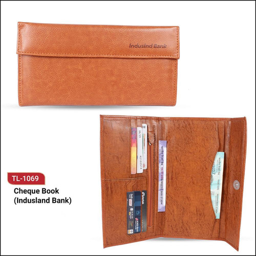 Vegan Leather Cheque book holder TL1073 | Corporate Gifts