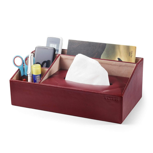 Vegan Leather Compact Desktop Organizer-13 | Corporate Gifts