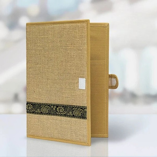 A4 Jute Professional File Folder Document Organizer for Corporate-20 ...