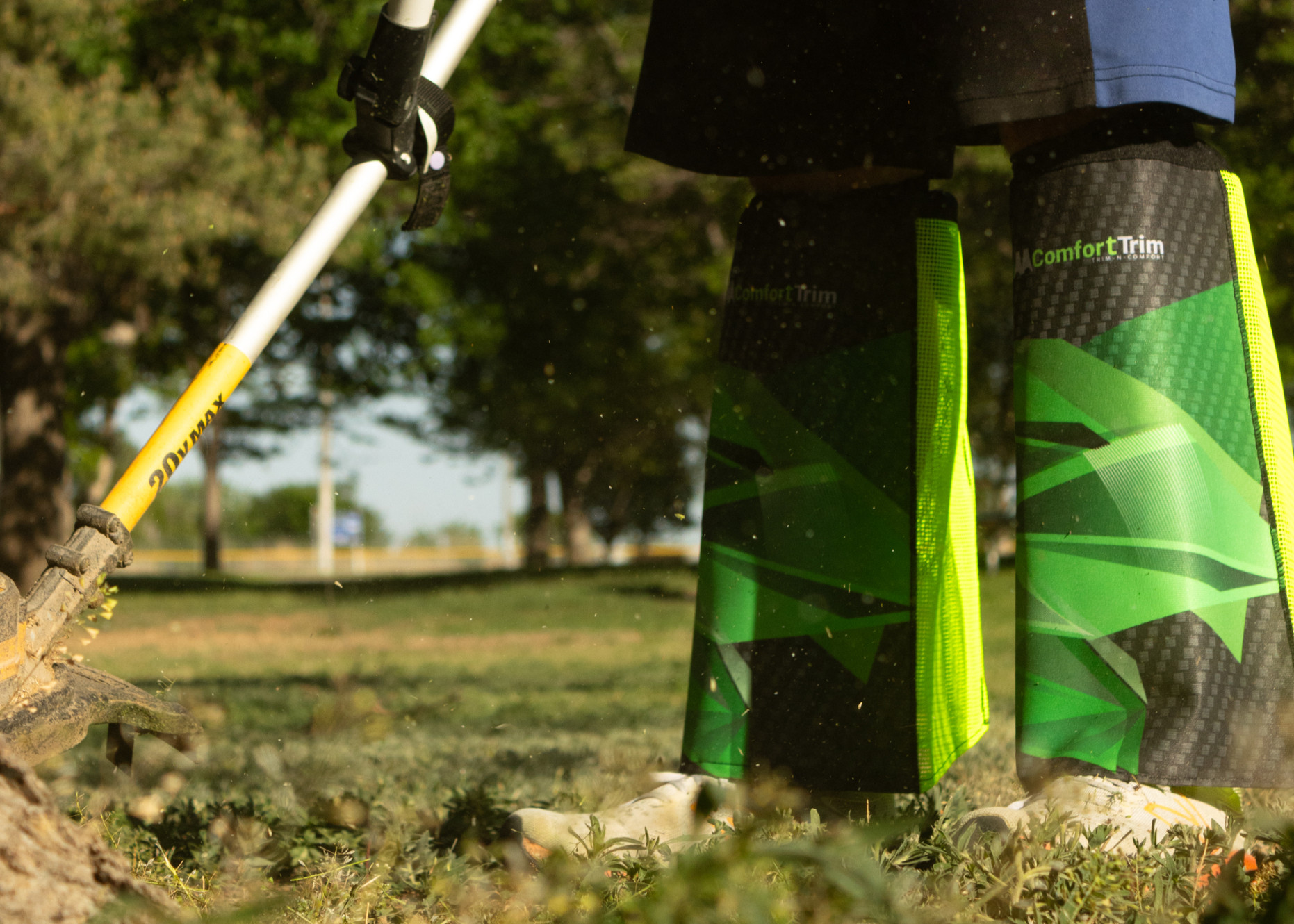 SHOP | ComfortTrim Leg Protection, Lawn Care, Landscaping, Parks and Rec