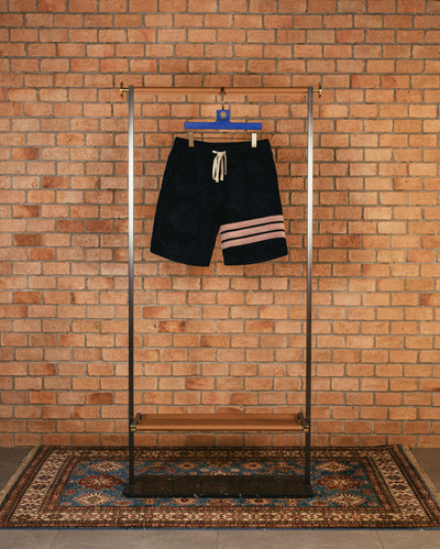 Basic Collection 2025 #holdemdenim #holdem Dark Blue Corduroy Shorts ...