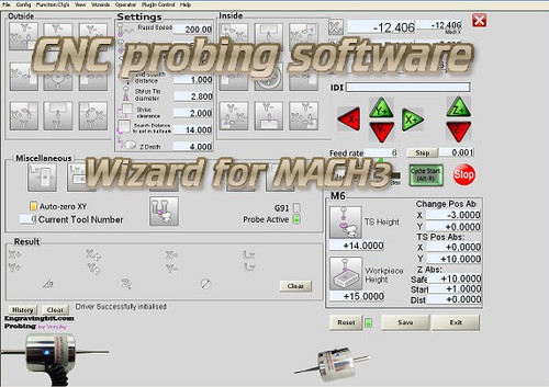 CNC probe software wizard for Mach3 | Engravingbit.com