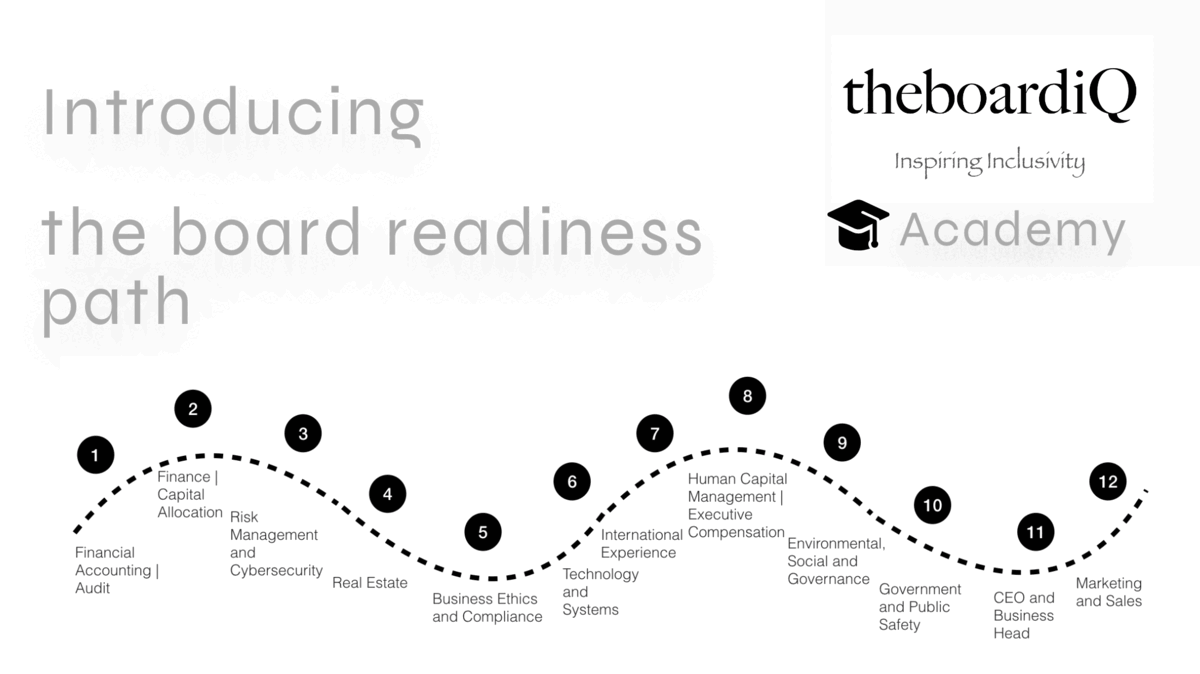 theboardiQ Board Readiness Path