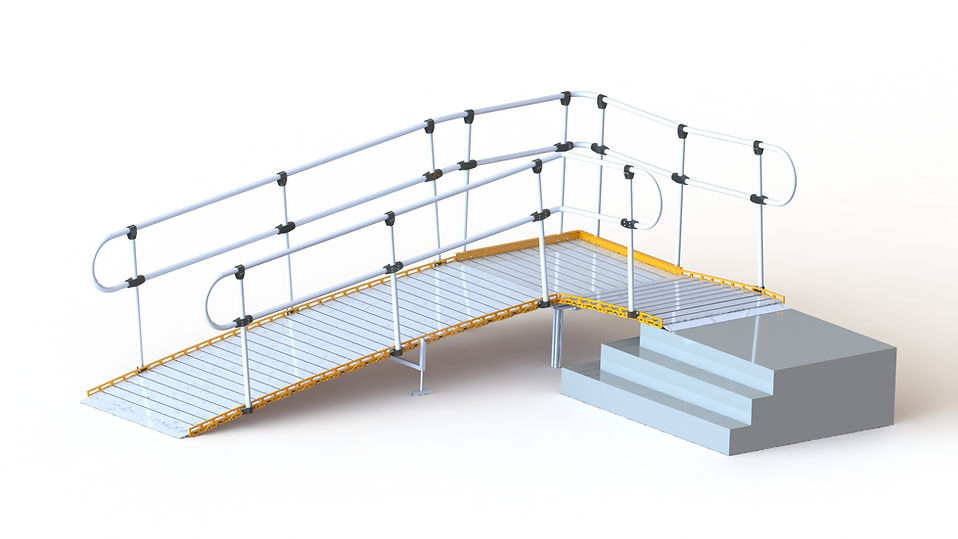 Portable Wheelchair Turning Platform I medlisramps