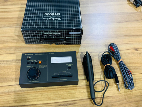 Technics SH-8000 graphic equalizer calibration meter | lankanaudio