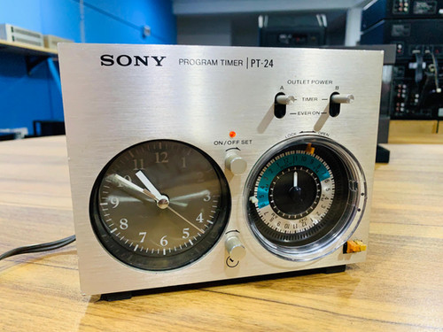 Sony PT-24 vintage hi-fi program timer for cassette deck,amplifier ...