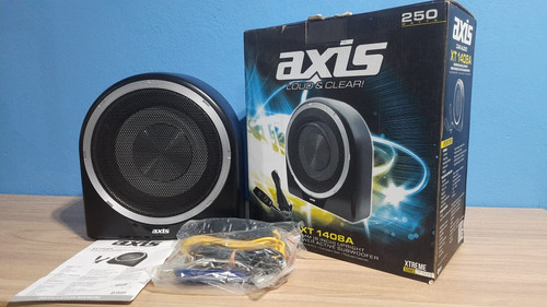 Axis XT-1408A under/behind seat sub-woofer-Full kit | lankanaudio