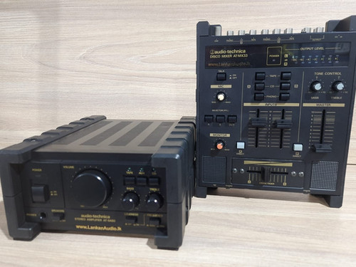Audio Technica AT-SA50 mini amplifier & AT-MX33 mini mixer | lankanaudio