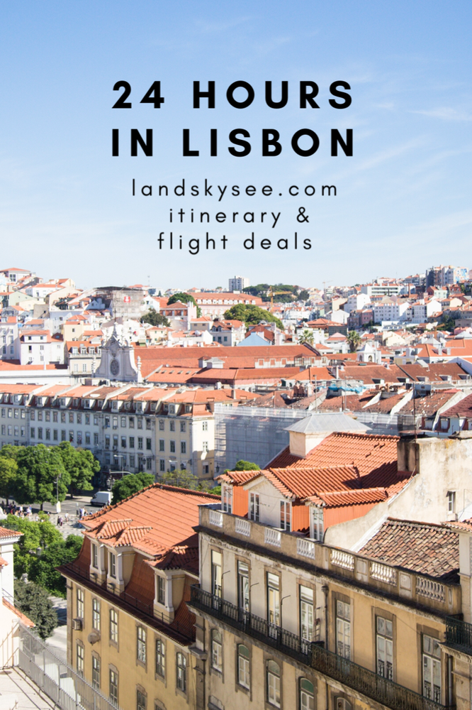 24 hours in Lisbon itinerary